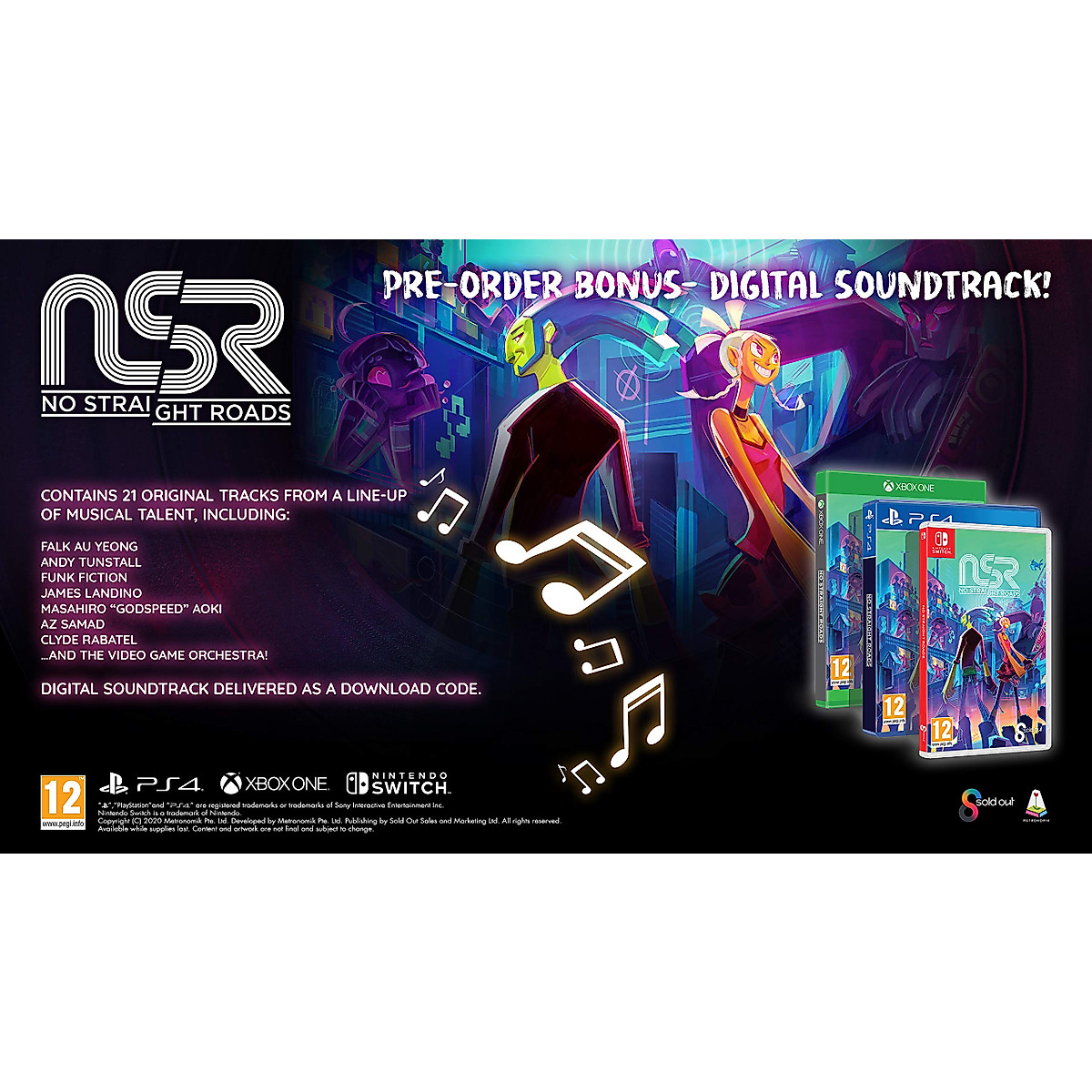 No Straight Roads (Nintendo Switch)