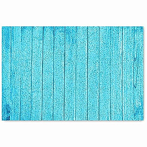 Darkyazi 23.6" x 35.4" Colorful Doormats Entrance Front Door Rug Funny Outdoors/Indoor/Bathroom/Kitchen/Bedroom/Entryway Floor Mats，Non-Slip Polyvinyl Chloride (Blue-2)