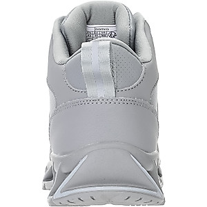 Joomra Men's Fashion Sneakers for Walking Jogging Travel Lace High Top Cushion Blade Casual Athletic Tennis Shoes Grey Size 12