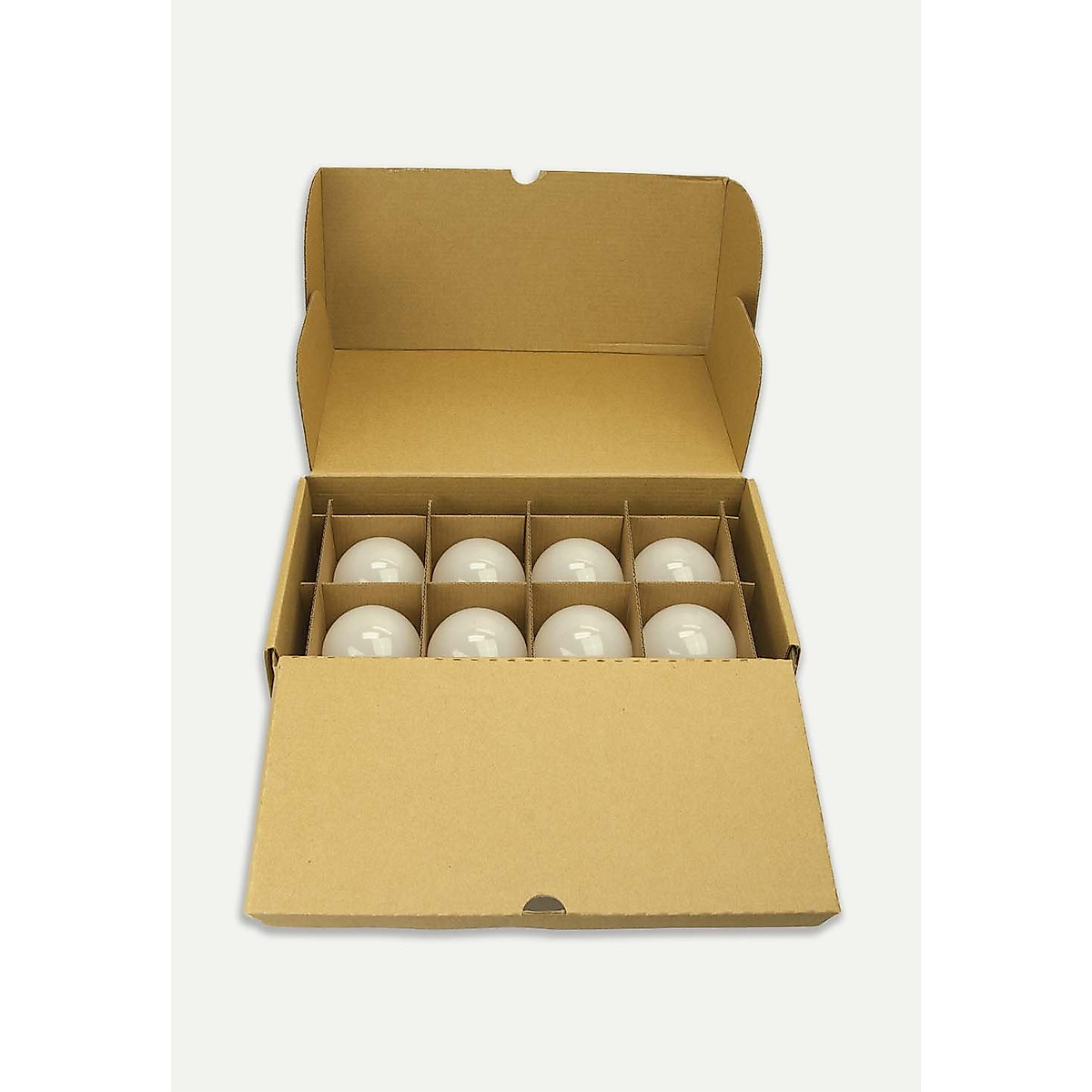 TCP 60 W Equivalent, Value LED A19 Light Bulbs, Non-Dimmable, Soft White (8 Pack)