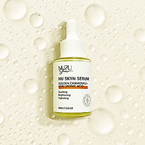 NU2U Skincare NU Skyn Serum | Hyaluronic Acid Serum for Face with Vitamin C | Brightening Serum for Dark Spots, Anti Aging, Fine Lines, and Wrinkles, Fragrance Free | 1.01 Fl. oz
