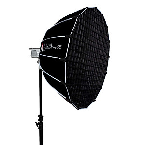 Aputure Light Dome SE Portable Softbox Flash Diffuser Bowens Mount for Aputure Light Storm LS 600d, 300d II, 300x, 120d II or Amaran 100 and 200 Amaran 300c COB Series Lights