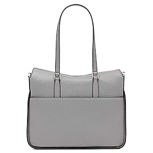 Calvin Klein Fay East/West Tote, Steel Grey,One Size