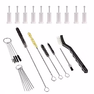 Terberl 27 Piece Spray Gun Cleaning Kit with Spray Gun Filters, Paint Gun Cleaning Kit Airbrush Cleaning Kit for HVLP Gravity, Suction, Detail Paint Guns, Airbrush, Air Paint Spray Gun