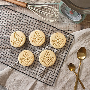 Masonic Square and Compasses cookie cutter, 1 piece - Bakerlogy