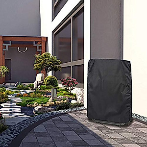 Toodro Zero Gravity Chair Cover, Folding Chairs Cover Protectors Waterproof Garden Furniture Cover 420D Oxford Polyester (107x90cm)