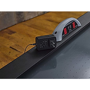 TRIUMPH SPORTS USA Lumen-X Lazer 6’ Interactive Air Hockey Table Featuring All-Rail LED Lighting and In-Game Music