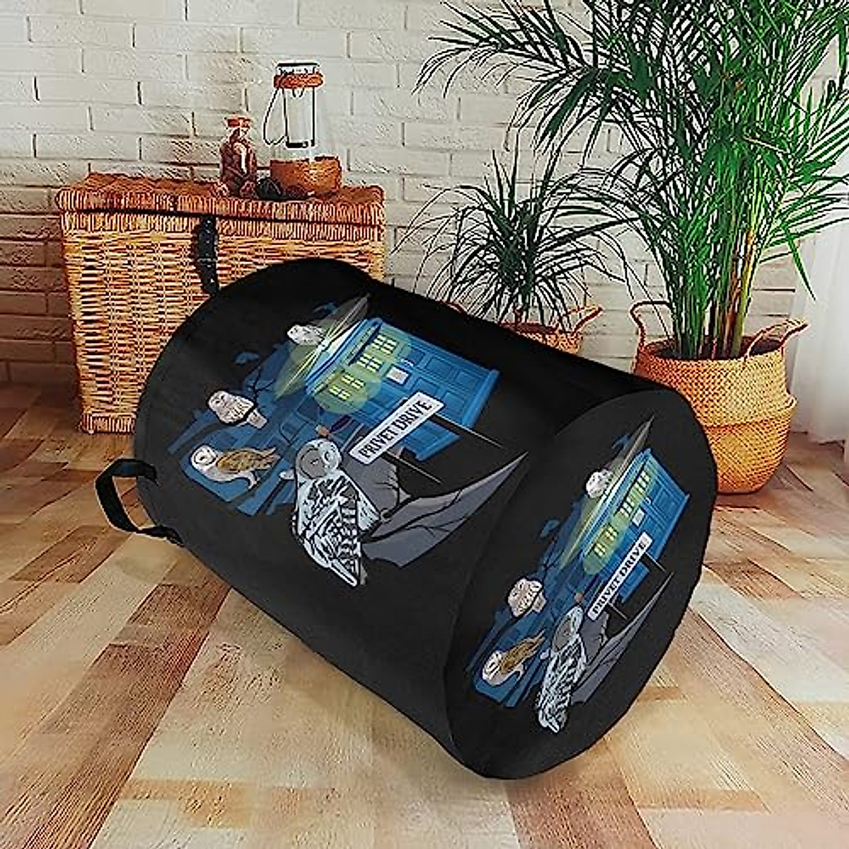 Laundry Basket Owl Who privet drive owls Laundry Hamper Foldable Storage Basket for Bathroom Room Home Decor