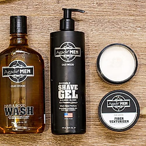 AGADIR MEN Invisible Shave Gel, 16 fl. oz.