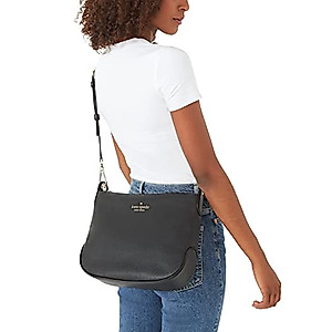 Kate Spade Rosie Leather Shoulder Bag (Black)