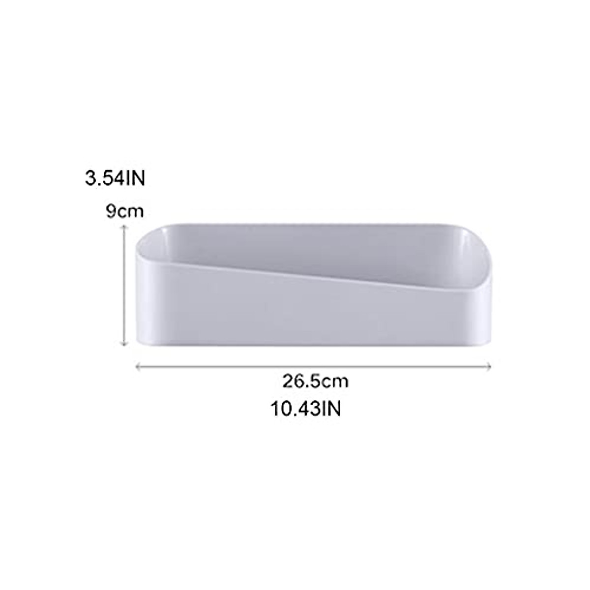 jomgeroz Shower Caddy Adhesive Bathroom Shelf Organizer Wall Mounted Storage Rack No Drilling Shower Shelf Wall Hanging Shower Rack