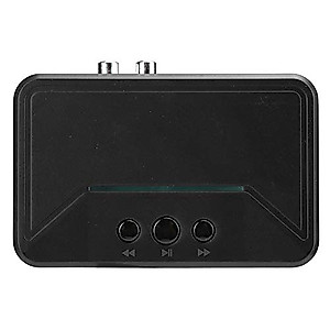 Jopwkuin Bluetooth 5.0 Receiver, NFC Near Field Pairing Perfect Sound Quality BT Receiver Long Range for AV Audio for Playing Music