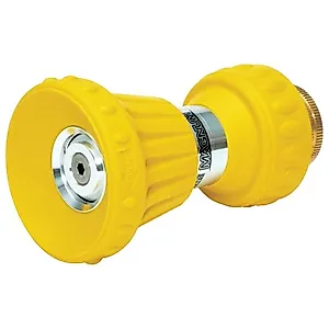 Underhill Garden Water Hose Nozzle, Sprayer, 37 GPM 80 PSI, 3/4-Inch Thread Inlet, Jet, Soak, Fan, Attachment, Heavy-Duty Metal and Rubber, Adjustable, Magnum, NG450