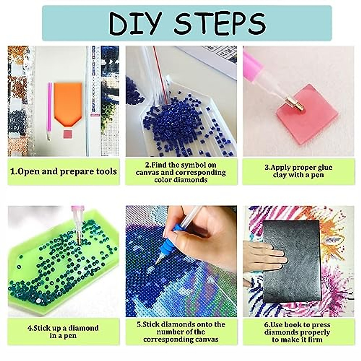 Eter Diamond Painting Kits,Window Sill Tulip Vase Diamond Painting Kits,5D Round Full Diamond Crystal Painting Gemstone Arts Kits,Wall Decor Room Decor Aesthetic Or Gifts for Women- 8x12 inch