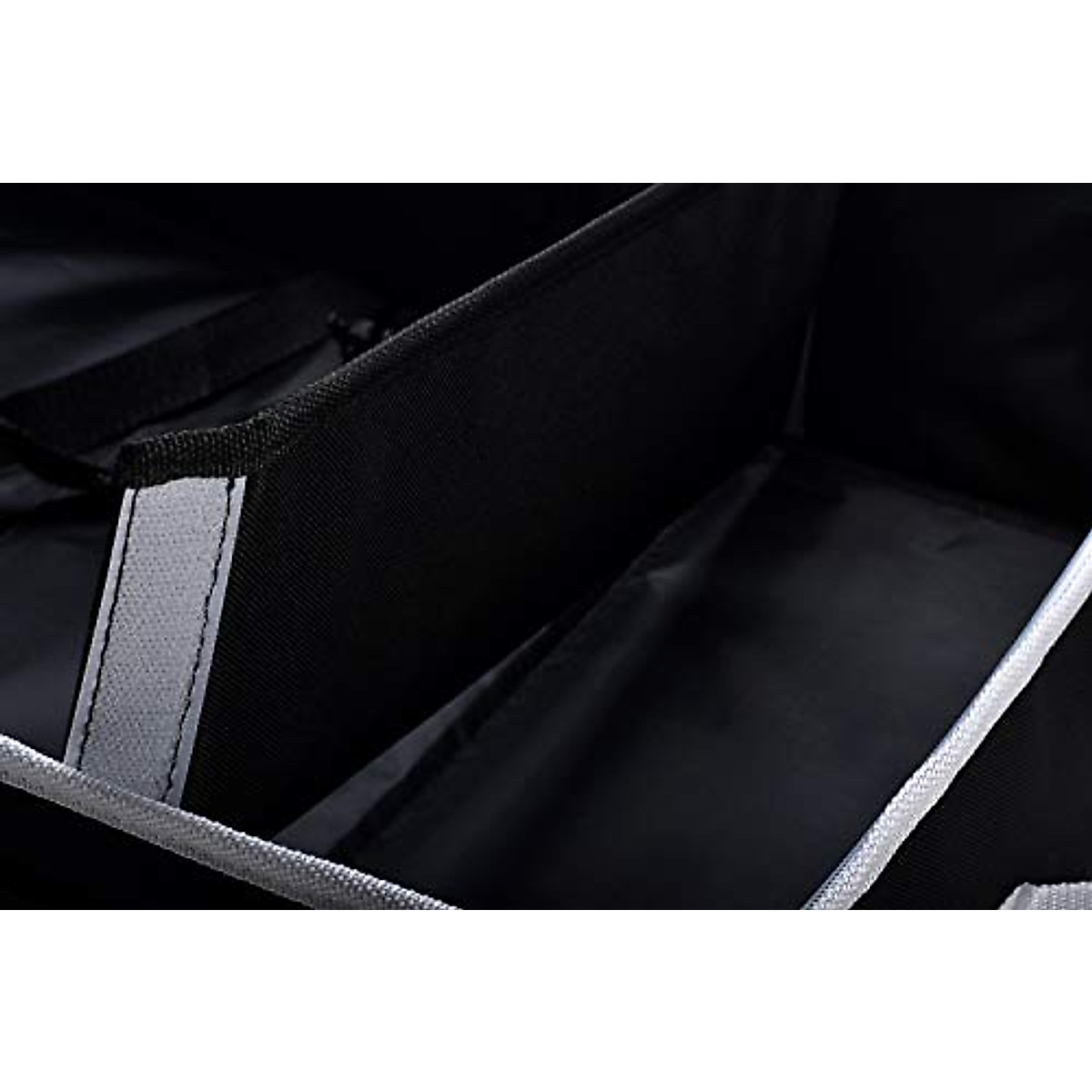 Gift Wrap Storage Organizer - Easily organize Wrapping Paper, Ribbons, Bows, Scissors. Fits 18-24 Standard Rolls. Keeps Holiday Gift Supplies in Perfect Condition and Ready for Next Season. (Black)