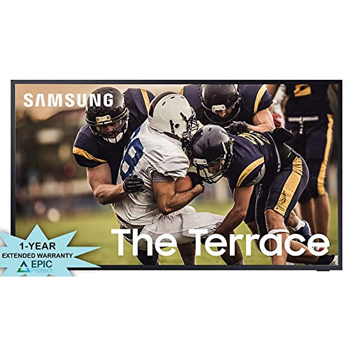 SAMSUNG QN75LST7TA The Terrace 75" Outdoor-Optimized QLED 4K UHD Smart TV with an Additional 1 Year Coverage by Epic Protect (2020)