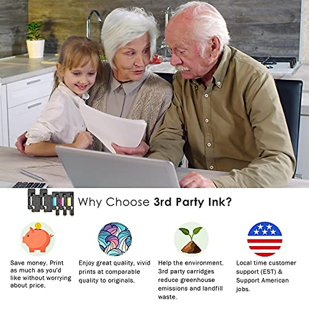 Limeink Compatible Toner Cartridge Replacement for Dell E525W Toner Cartridges for Dell E525w Cartridge for Dell Toner E525w for Dell Toner e 525w H3M8P Ink for Dell e525w for Dell e 525w Toner 5 Pack