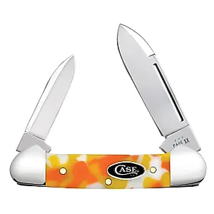 Case XX Knives Baby Butterbean 53755 Candy Corn Kirinite Stainless Steel Pocket Knife