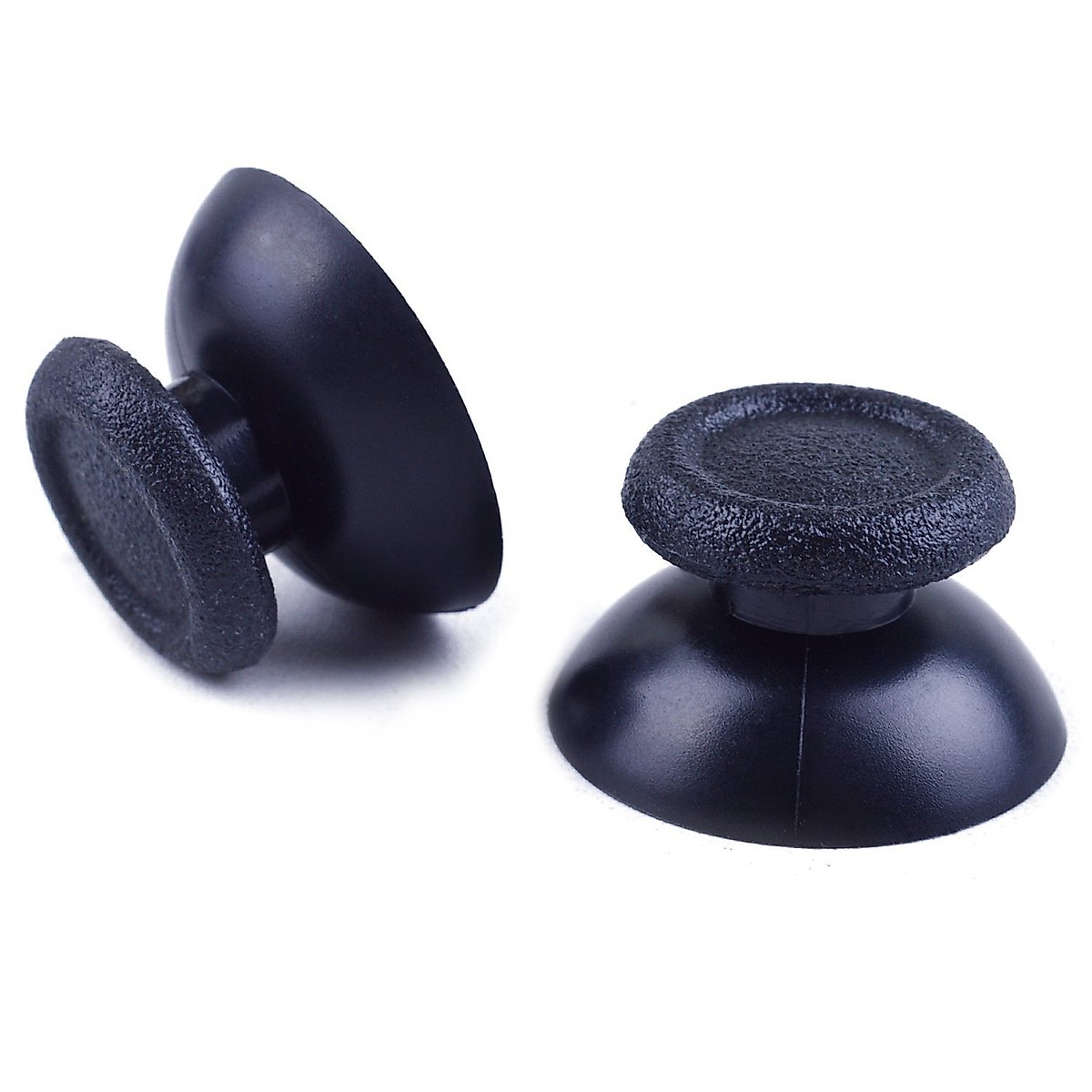Mekela 5 Pairs Thumbsticks with Cross Screwdriver, Replacement Joystick Thumb Stick for PlayStation 4 PS4 Controller Gamepad （Black）