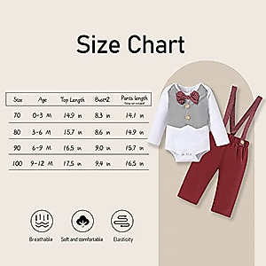 Yoveme Baby Boy Summer Clothes Gentleman Outfit Newborn Wedding Clothes Bowtie Tuxedo Formal Suit