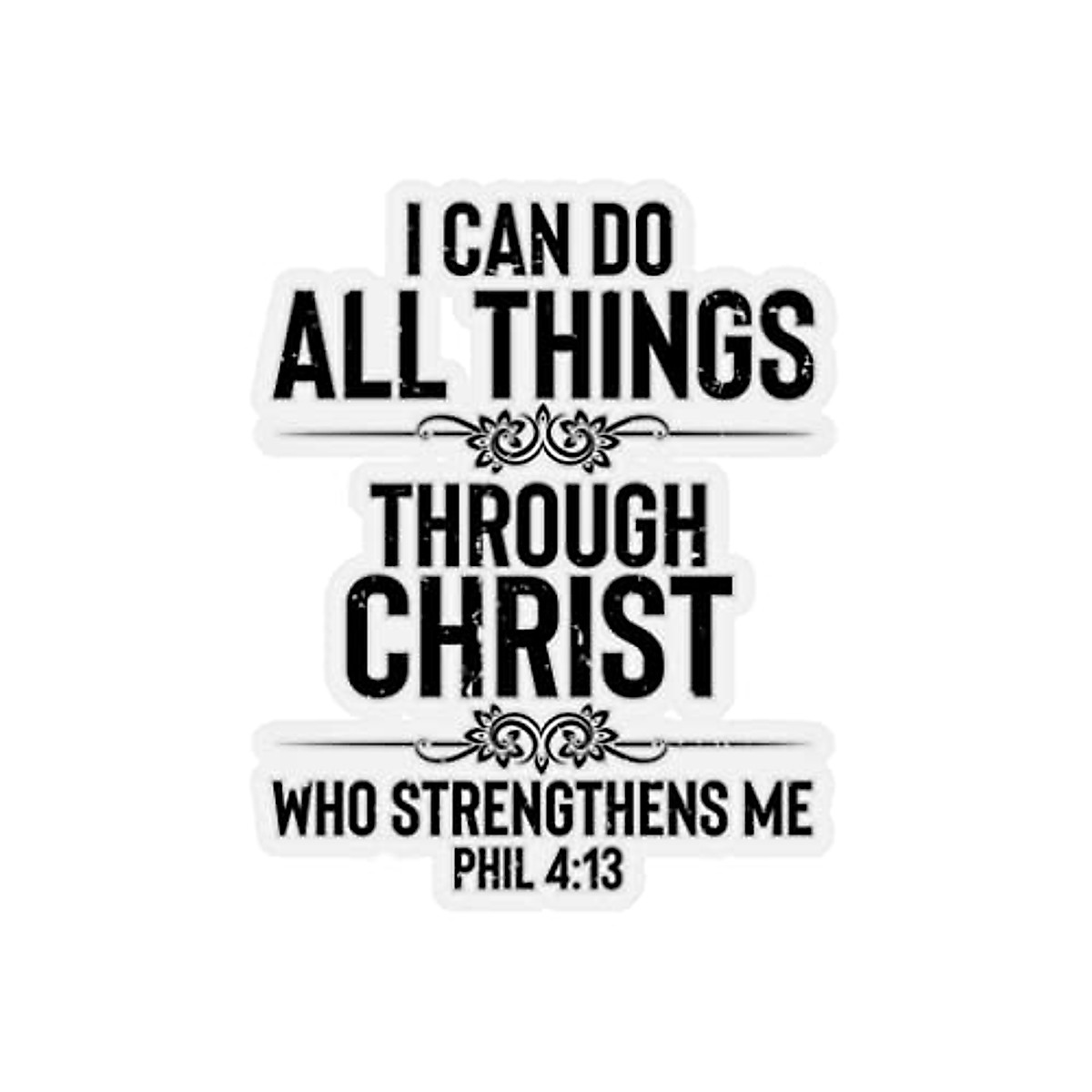 Teegarb Letter Blanket Sticker Decal Novelty Religious Prayer Holy Writ God Book Worship Lover Humorous Blessing Stickers for Laptop Car 2" × 2" / Transparent