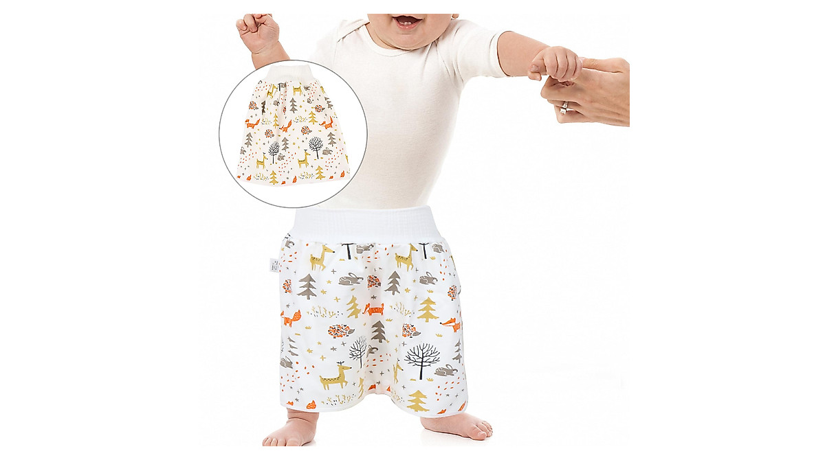Potty Training Diaper Skirts for Boys and Girls - 3 Pack
