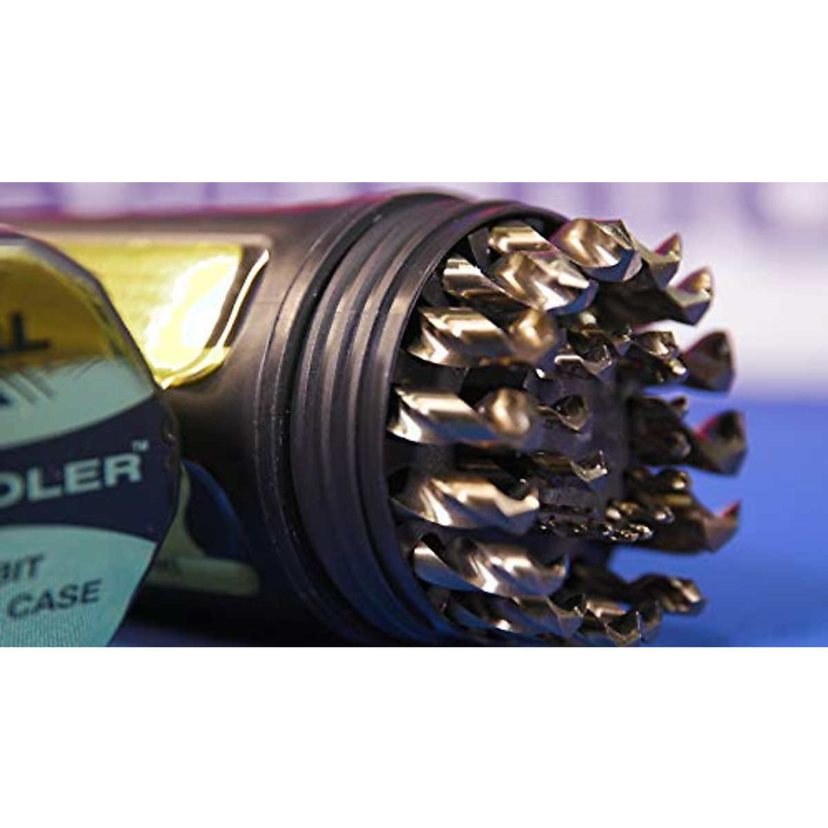 Drill America - D/A29J-CO-PC 29 Piece M42 Cobalt Drill Bit Set in Round Case (1/16" - 1/2" X 64ths), D/ACO Series