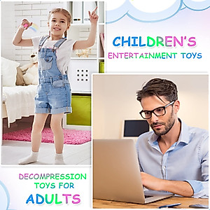 Chivao 28 Pieces Sticky Ceiling Balls Glowing Stress Balls Glow in The Dark Luminous Sticky Glow Balls Fidget Light up Sticky Ball Sensory Ceiling Globes Balls for Relax