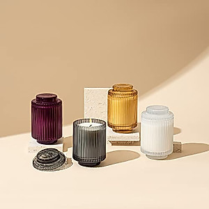 LA JOLIE MUSE Vanilla & Coconut Scented Candles, Candles Gifts for Women, Natural Soy Wax Candles for Home Scented, 80 Hours Long Burning