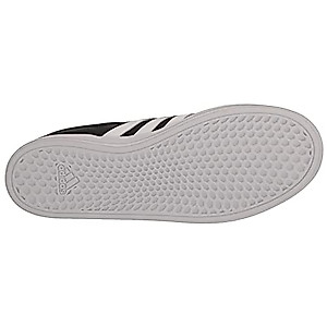 adidas Men's Bravada 2.0 Skate Shoe, Black/White/Black, 10