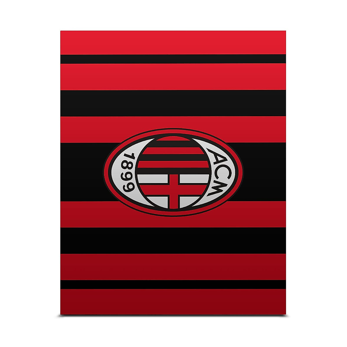Head Case Designs Officially Licensed AC Milan Home 2021/22 Crest Kit Vinyl Sticker Gaming Skin Decal Cover Compatible with Xbox One X Console