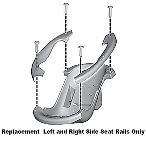 Replacement Part for Fisher-Price Cradle 'n Swing - GKH44 and GVF83 ~ Replacement Left and Right Side Seat Rails