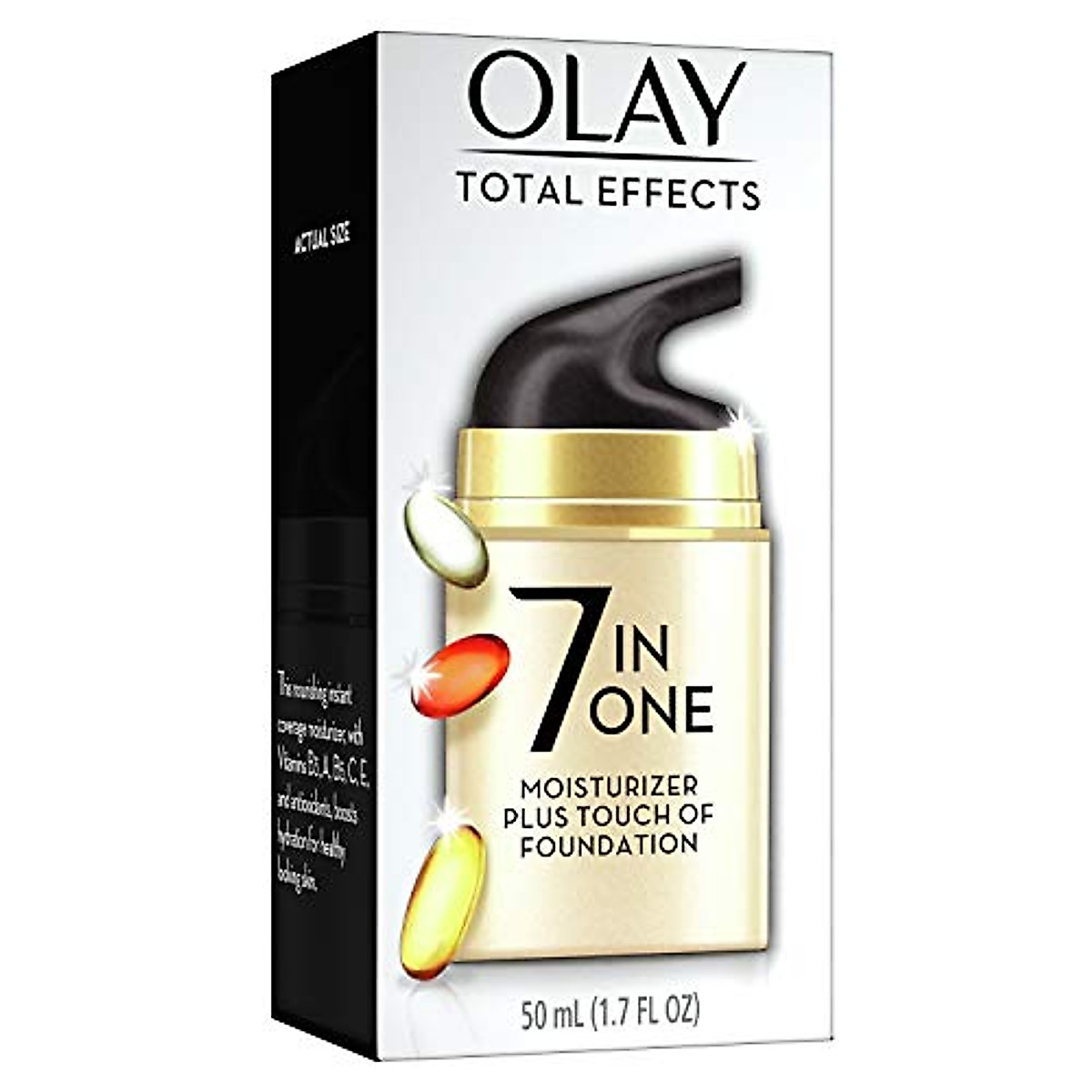 Olay Total Effects Face Moisturizer + Touch of Foundation, 1.7 fl oz