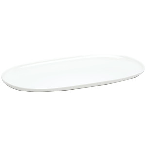 Red Vanilla Everytime White Large Oval Platter