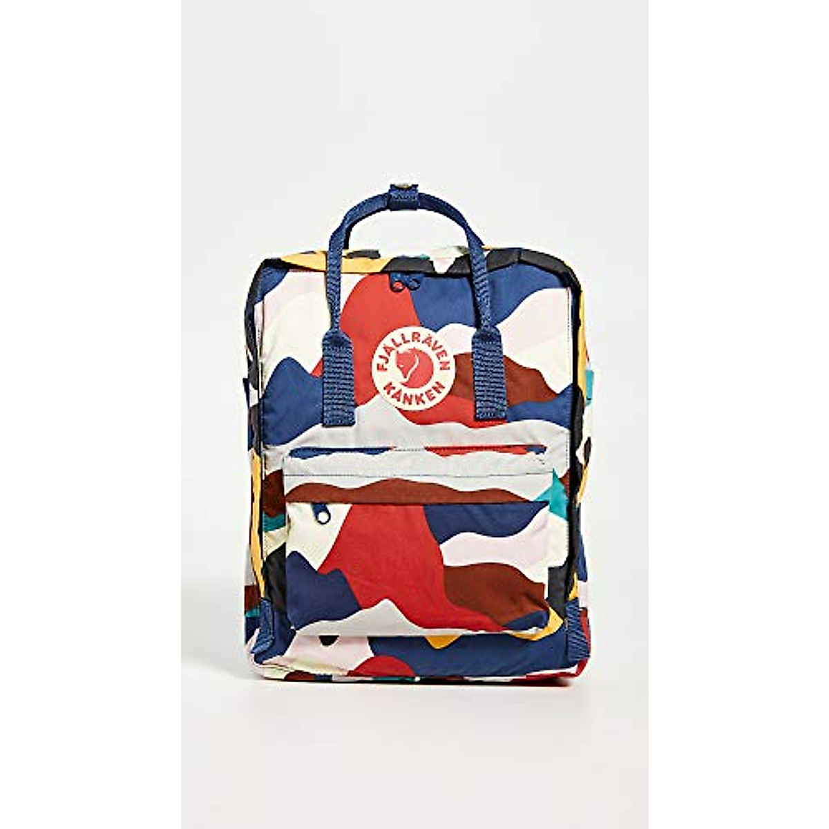 Fjallraven Women's Kanken Backpack, Summer Landscape, Print, Blue, One Size
