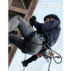 CQR Men's Long Sleeve Tactical Shirts, Ripstop Military Work Shirts, UPF 50+ Breathable Button Down Outdoor Hiking Shirt, Officer Work Shirts Dark Midnight Navy, Large