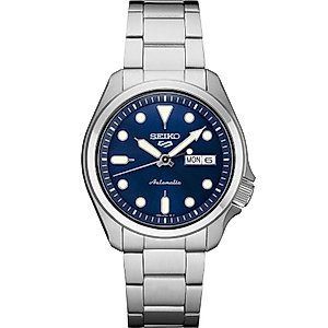 Seiko SRPE53 Seiko 5 Sports Men's Watch Silver-tone 44.6mm Stainless Steel