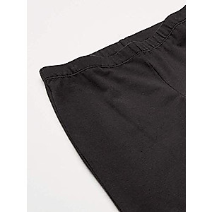Hanes Women's Stretch Jersey Capri, Black, Large