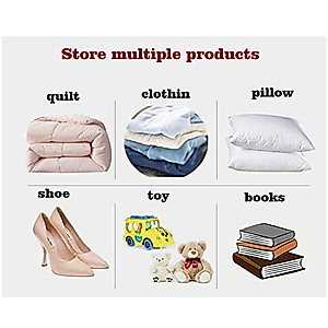 SONMA Large Storage Water Proof Organizer Bag (3 packs) With One Straight Line, Use for Home, Student Dormitory, Car Trunk, Camping.