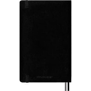 Moleskine Classic Expanded Notebook, Soft Cover, Large (5" x 8.25") Ruled/Lined, Black, 400 Pages