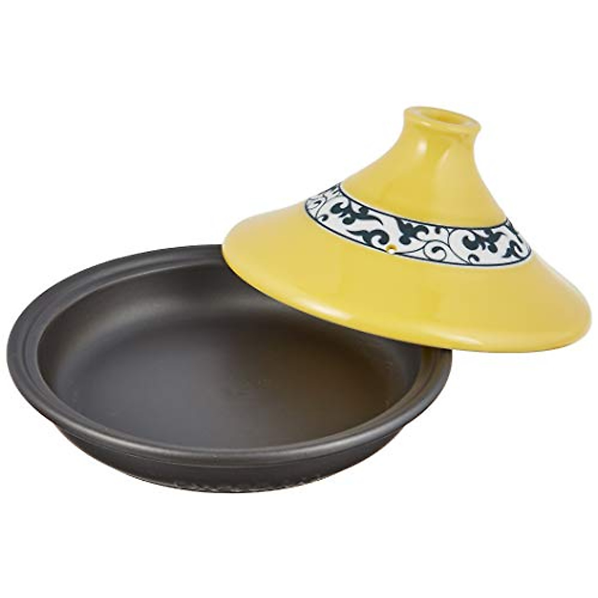 東洋セラミックス Yellow Arabesque ID-09-02 Tagine Pot, yelow