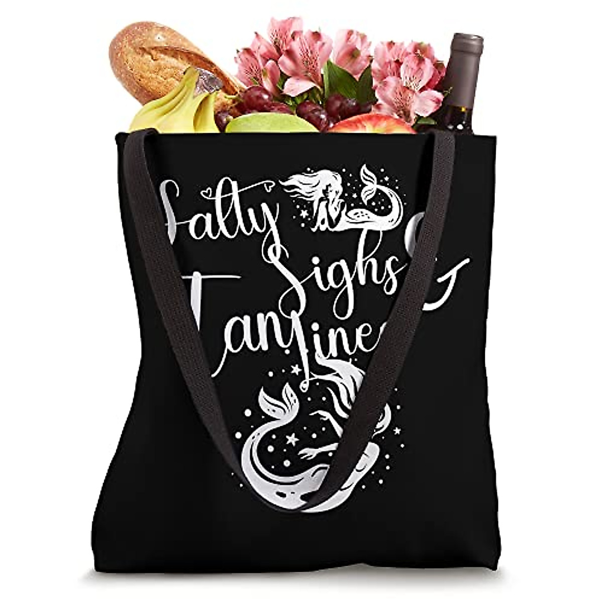 Salty Sighs & Tan Lines Summery Beach Tote Bag