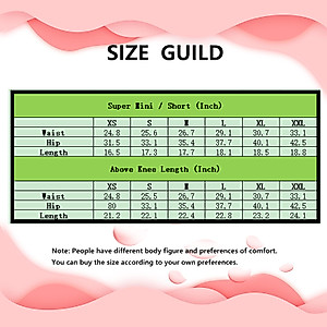 Topdress Women's Bodycon Pencil Skirts Basic Elastic High Waisted Stretch Short Skirt Knee Lenght with Slit Midi Red Black Dot Small