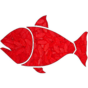 Swedish Mini Fish Candy Soft & Chewy - 3 Pound Bulk Pack of Red Swedish Fish
