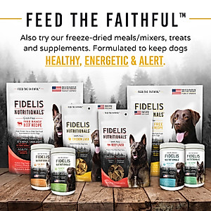 FIDELIS Rawhide-Free Treat Sticks, Long Lasting, Collagen Dog Chews, Treats, Small & Large Dogs, Beef Collagen, Gluten-Free, Grain-Free, Dog Chew, Bones-Alternative, Made in USA, 4pk, Chicken, 7"