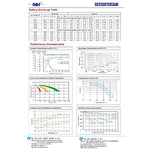 Casil 12V 33Ah Replacement Battery Compatible with Hoveround MPV1 MPV2 MPV3 MPV4 MPV5 Battery Jazzy 1103 45976 UB UPS12-150MR LC-LA1233P EP33-12 PR UPS12-150MR LC-LA1233P EP33-12 PRC1235 2 Pack