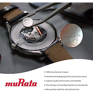 Murata 315 SR716SW Battery 1.55V Silver Oxide Watch Button Cell - Replaces Sony 315 (2 Batteries)