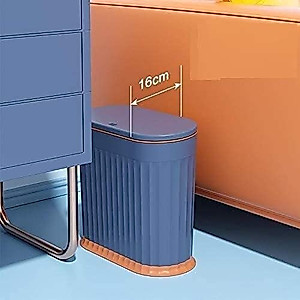 UOXOO Trash Can Garbage Bin Bedroom Bin Rubbish Basket for Home Office Kitchen Bath Garbage Can/Purple