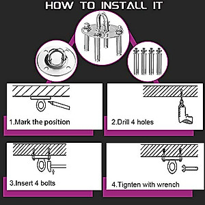 Dadoudou Sensory Swing Indoor, Swing Hammock Chair for Kids with Special Needs, Autism, ADHD, SPD, Aspergers, Sensory Integration, Snuggle Cuddle Pod Therapy Swing with Hardware Included (Purple)