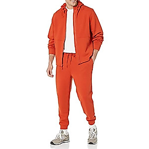 Amazon Essentials Men's Active Sweat Jogger, Rust Orange, X-Large